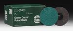 3M Green Corps 3" Roloc Discs 24 Grit (25 Pack) - MMM01408