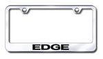 Ford Edge Laser Etched Stainless Steel License Plate Frame - XXXLF-EDG ...