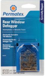 Permatex® Electrically Conductive Rear Window Defogger Tab Adhesive ...