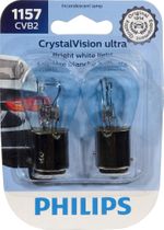 Philips 1157 Crystal Vision Miniature Bulbs (Pair) - PHL1157CVB2