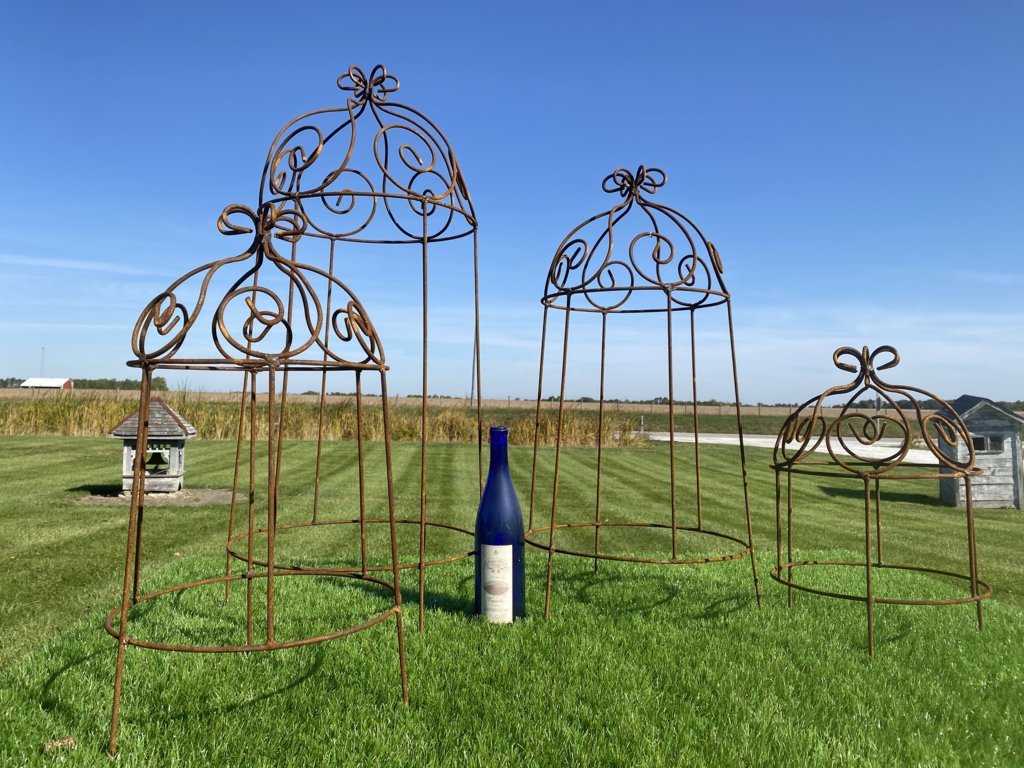 23" Wrought Iron Medium Jess Topiary