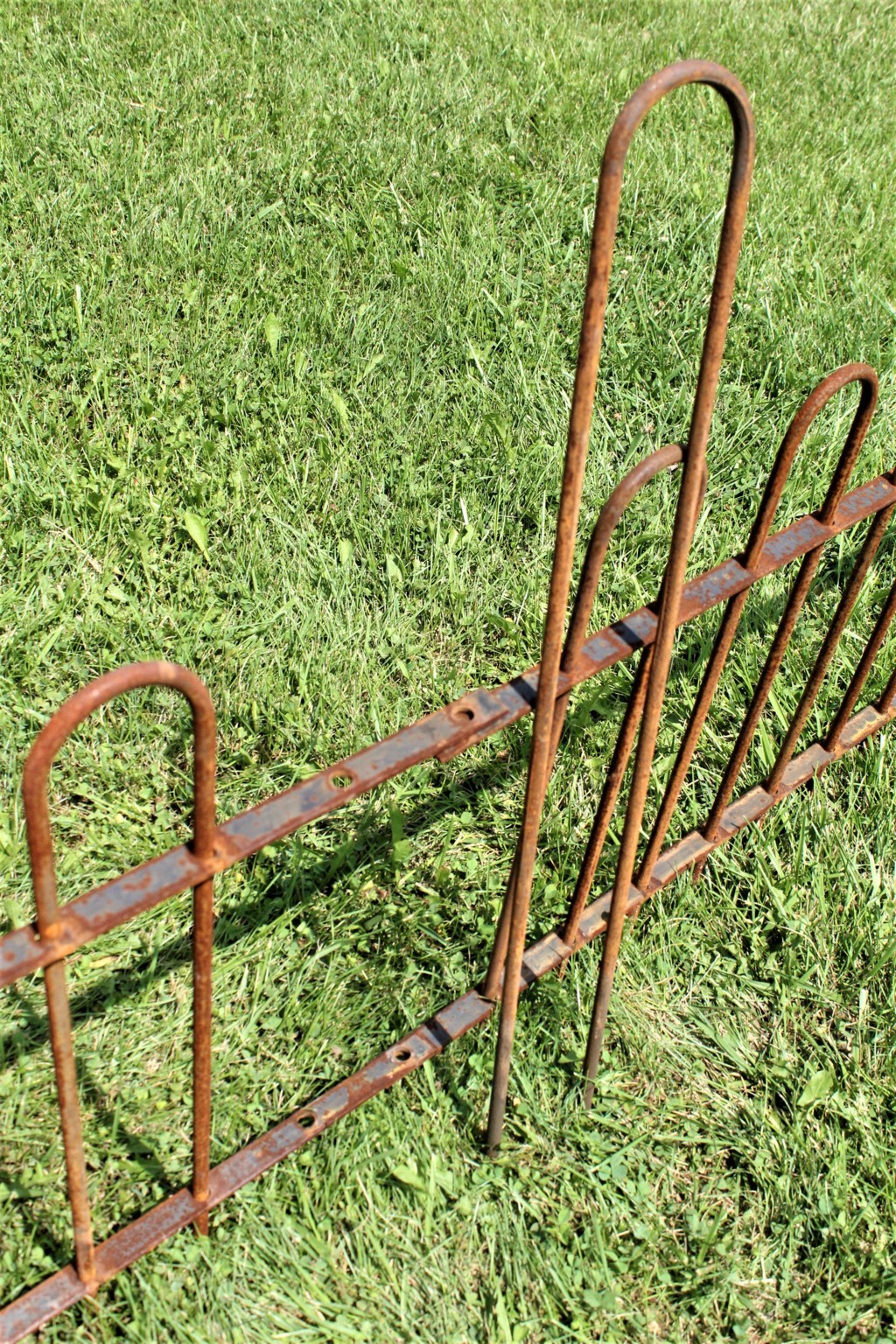 2' Hairpin Wrought Iron Fence Panels - All Hoops