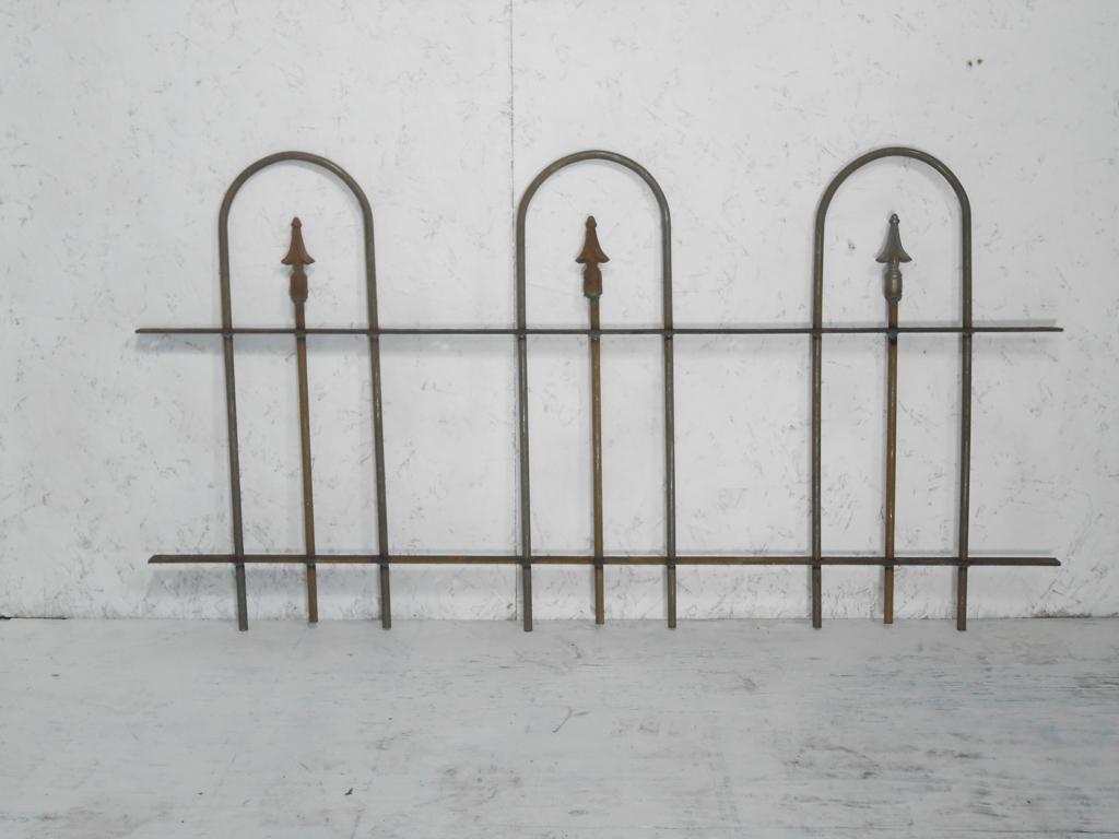 2' Tall Interlocking Small Wrought Iron Fencing
