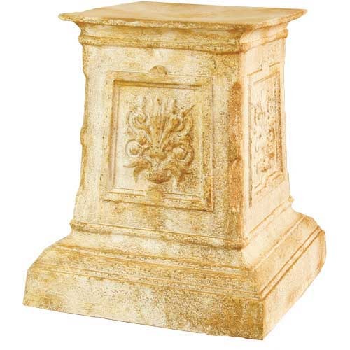 20" English Pedestal Base for Statue or Planter