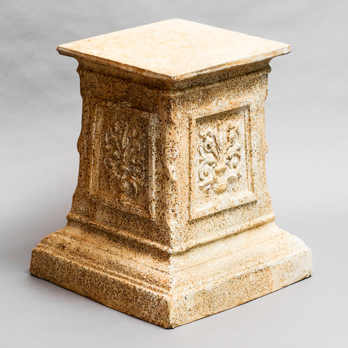 20" English Pedestal Base for Statue or Planter