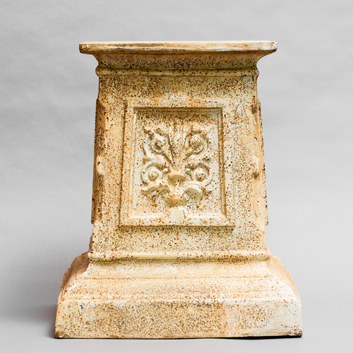 20" English Pedestal Base for Statue or Planter