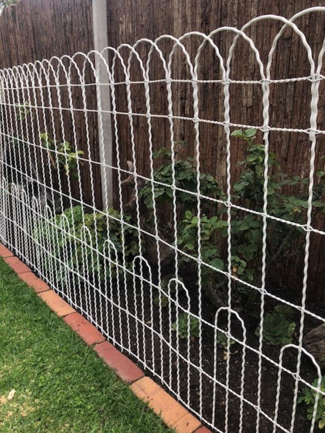 Double Loop Wire Fence Roll - 25' x 36" Tall - Decorative Wire
