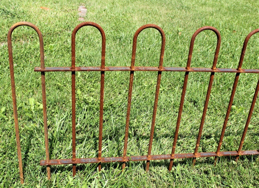 2' Hairpin Wrought Iron Fence Panels - All Hoops