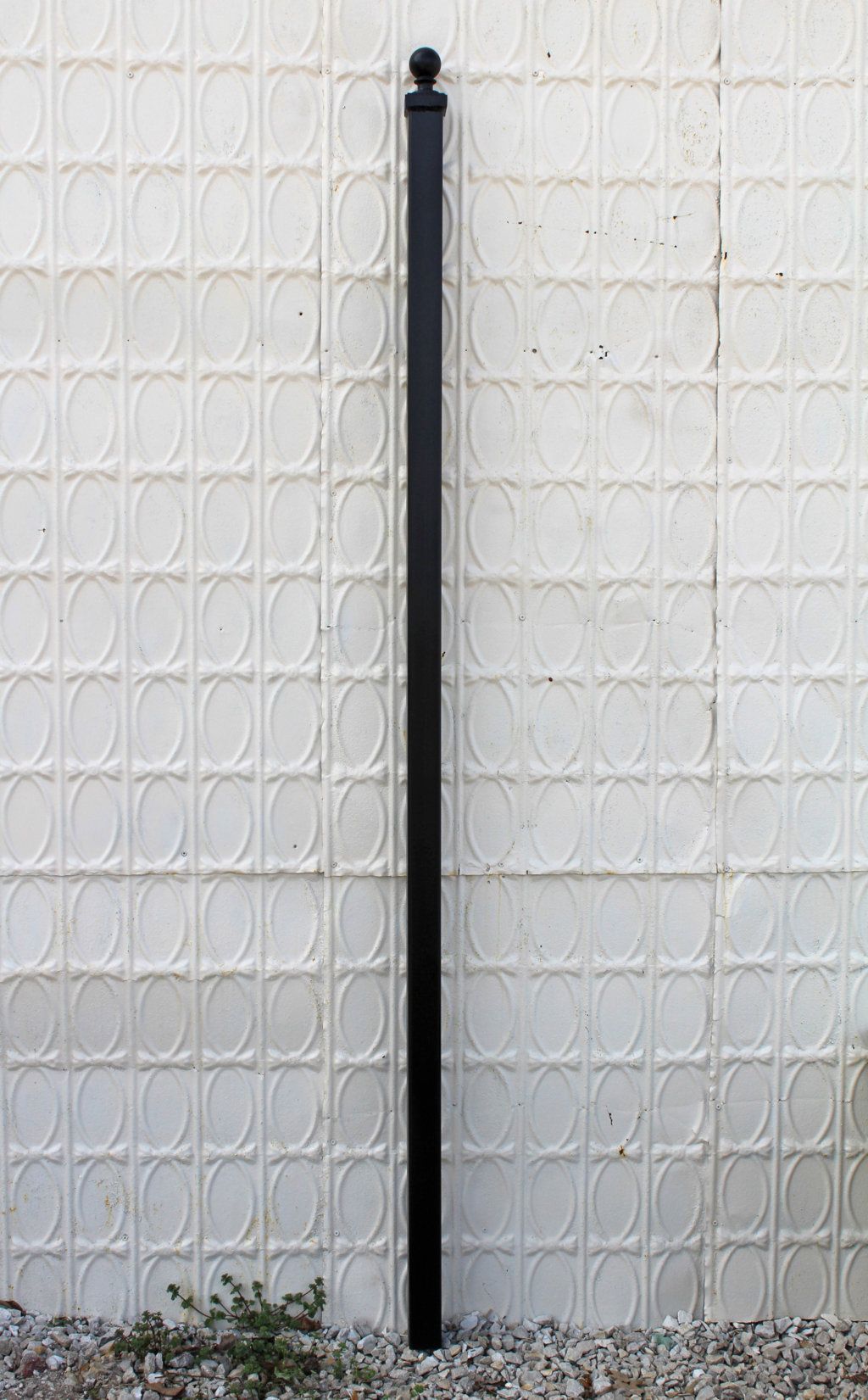 2"sq Calvin Steel - 4't Fence & Gate Post Metal Support