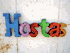 3-D Metal Hosta Sign
