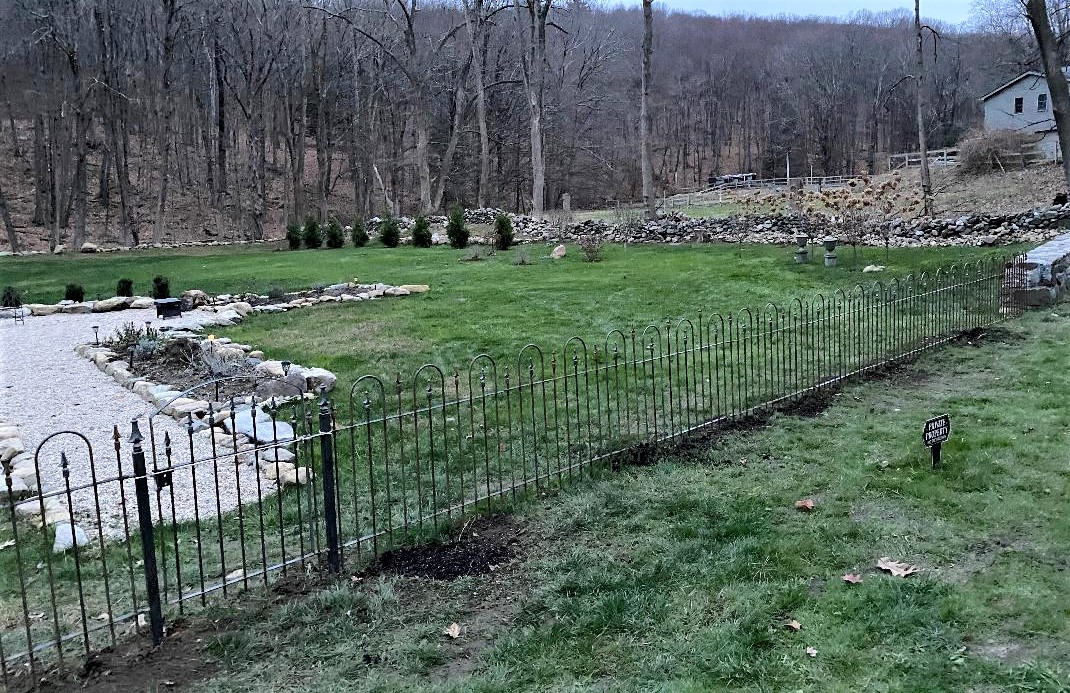 3 ft Fencing with Center Divide Gate