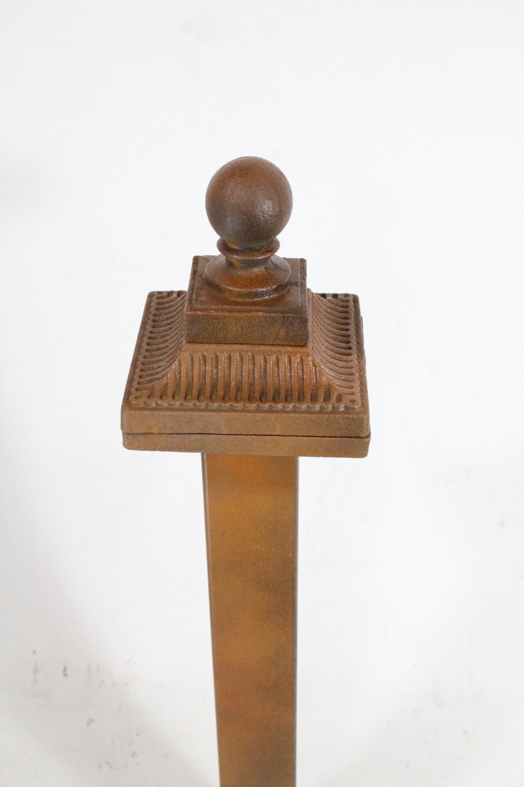 3" Square Cast Iron Graham Gate Post, Fence & Driveway Gates