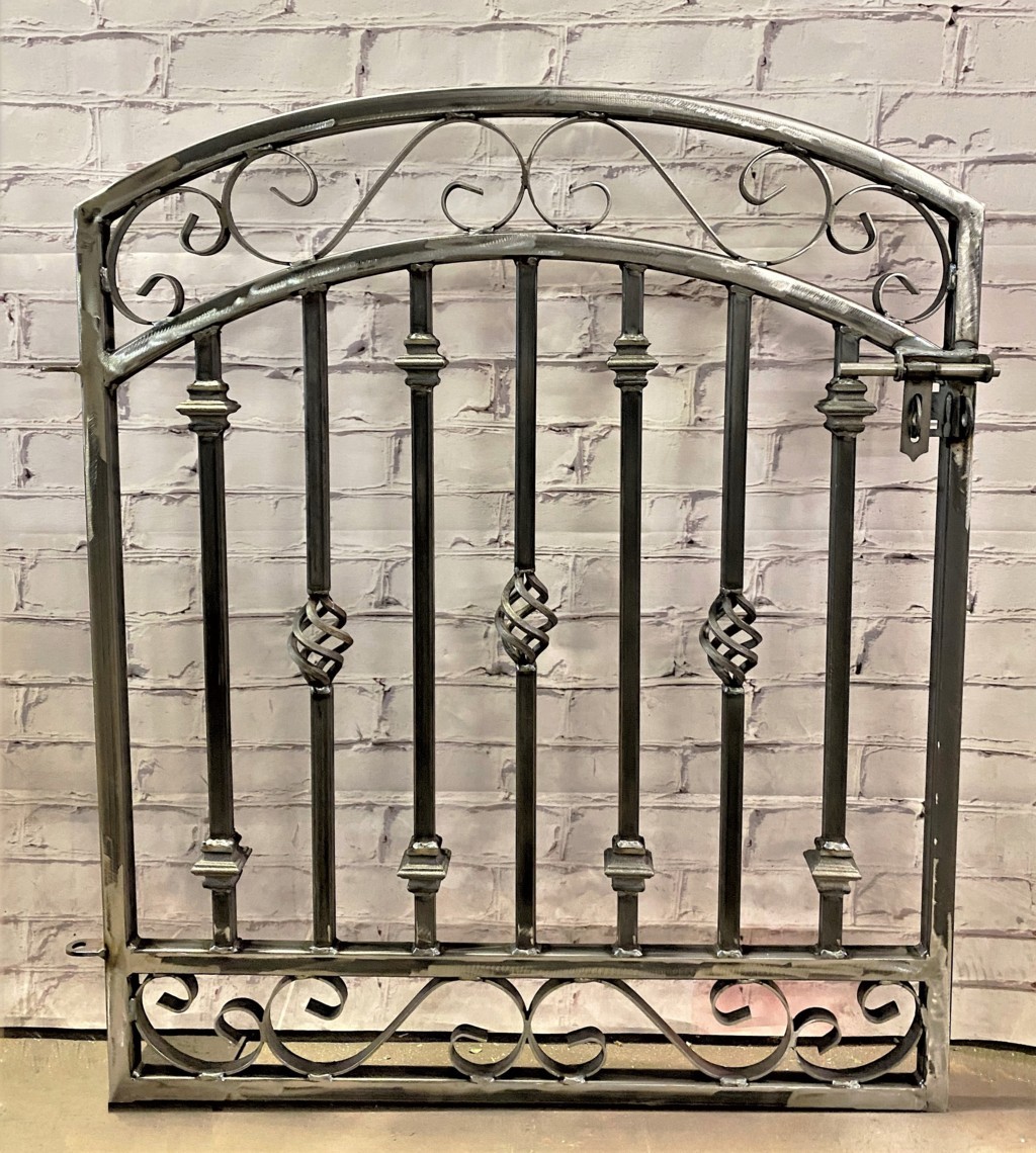 Custom Wrought Iron Entry Gates for Sale | A Rustic Garden
