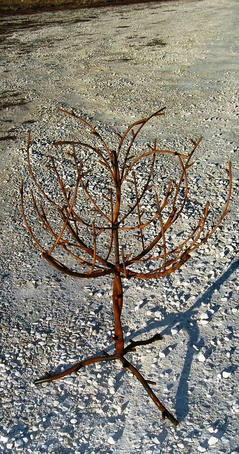 33" Wrought Iron Tree - Turquoise + 29 Other Colors