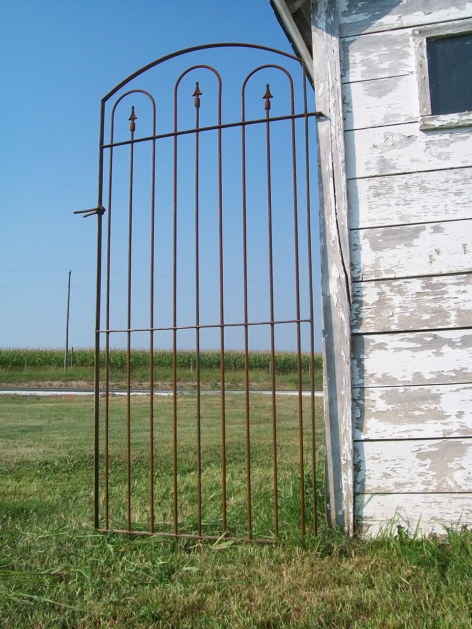 36" Wide Iron Gate for 6' Tall Fence