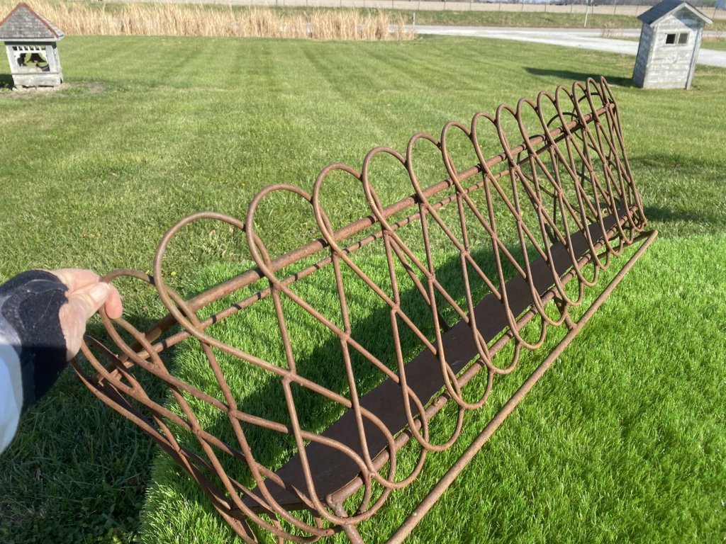 42" Heavy Wrought Iron & Tin Window box