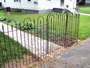 4' Gate with our Interlocking Fence