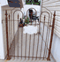 Iron Gate - Secure Entry Gate Wrought Iron - 4 ft