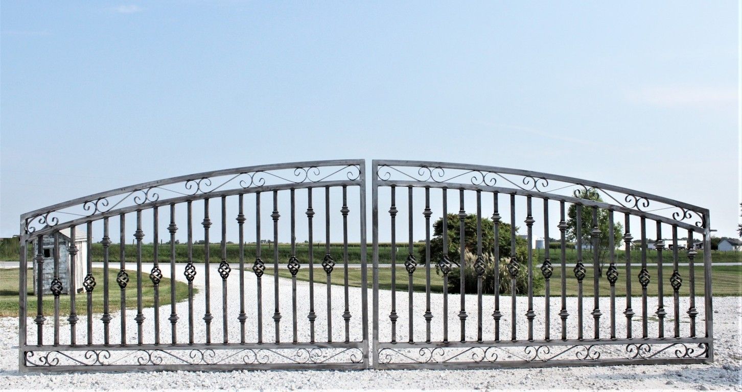 4't x 12'w Steel Durango Select Entrance Driveway Gate