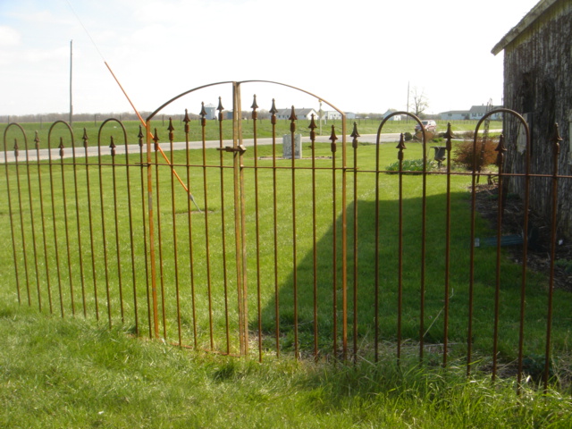 4' Tall Wrought Iron Interlocking Fence