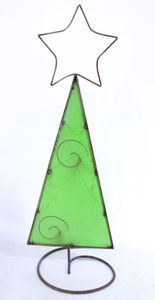 48" Large Metal Christmas Tree Holiday Decorating Decor