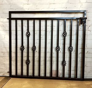 Ariel Hand Made Metal Gate - Home Entry 48"t x 48"w - 56"w