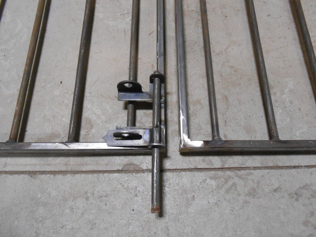 Wrought Iron Garden Gates - 5 ft Tall x 5 ft Wide