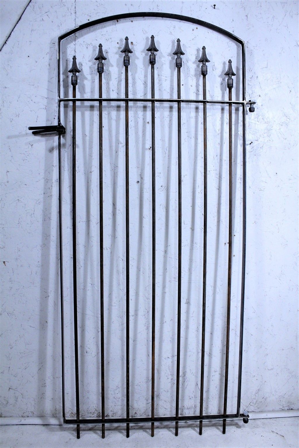 5't x 30"w Wrought Iron Entry Gate For Narrow Opening