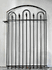 Wrought Iron Garden Gate - 5 ft Tall x 44"