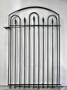 Wrought Iron Garden Gate - 5 ft Tall x 44"