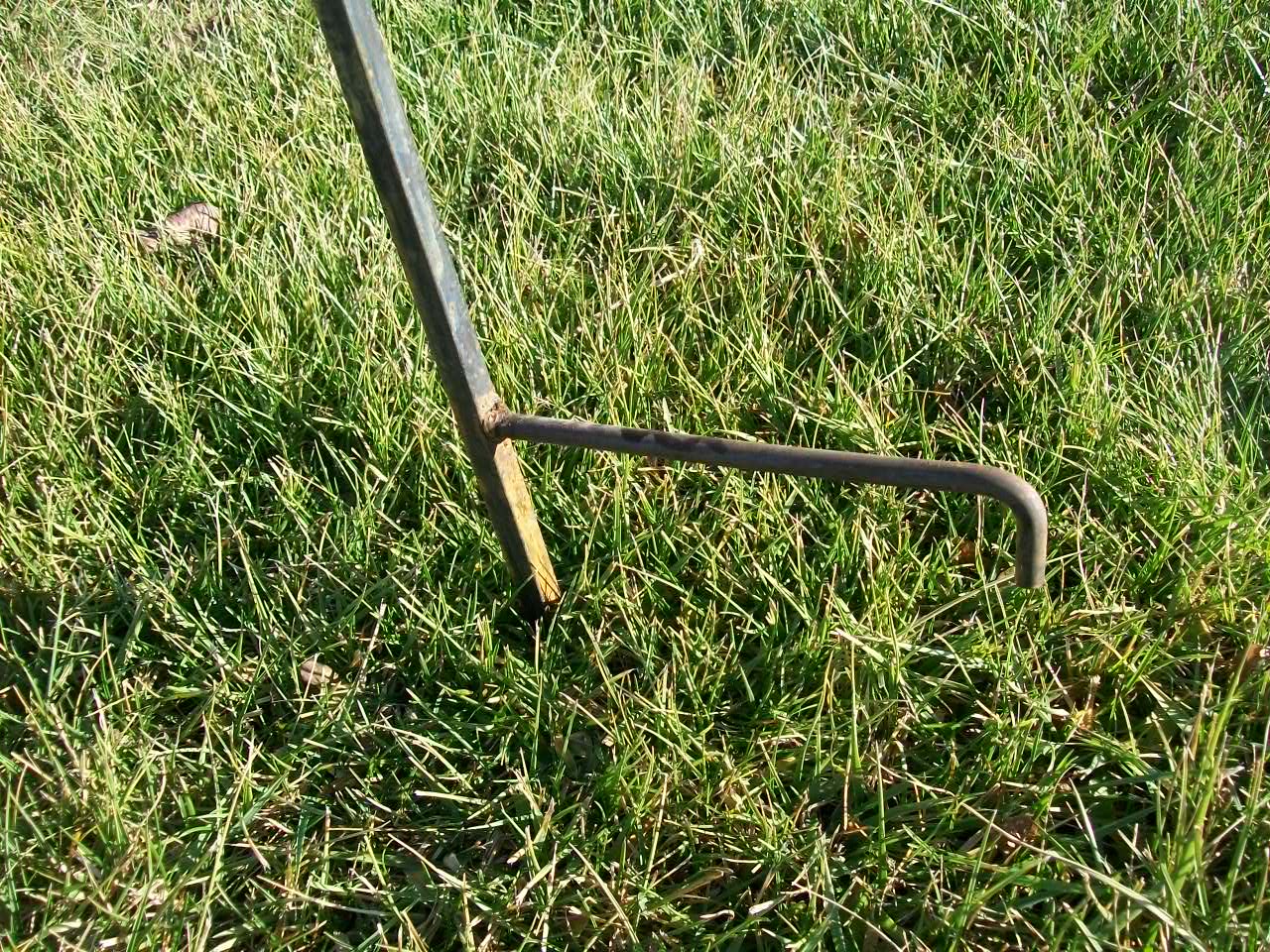 52" Garden Stake Shepherd Hook - Garden or Yard Stake - Metal