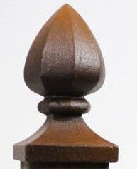 5ft Heavy Steel Durango 3"sq 8-Gauge Driveway Gate Hinge Post