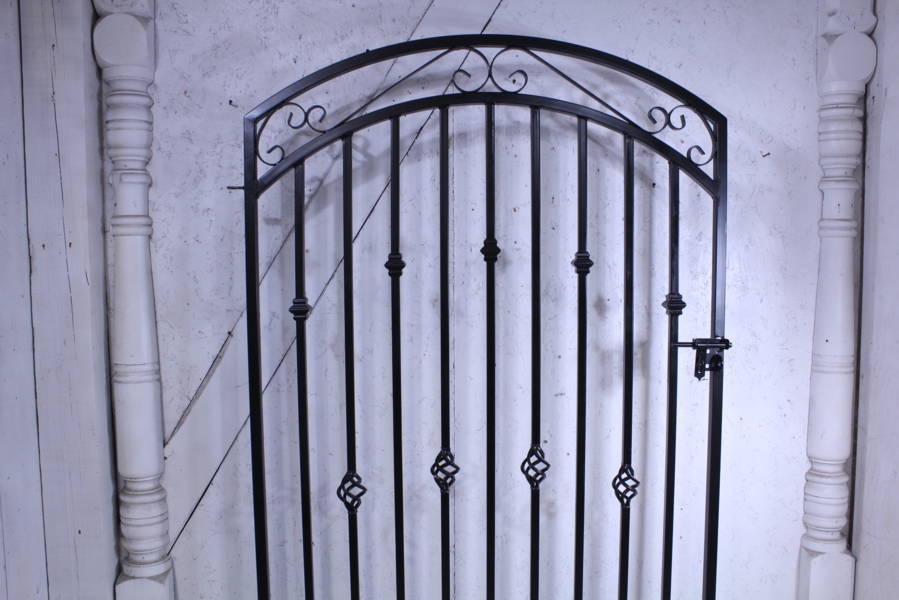 6' Tall Donovan Wrought Iron Gate - 48" Wide