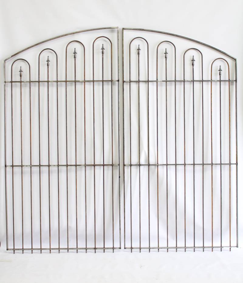 Classic Secure Front Entry Iron Gate - 6 ft x 8 ft