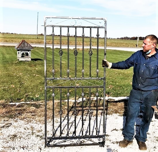 6ft Stockton Metal Gate For Secure Entrance