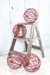 8" Garden Sphere Ball Topiary - Wire Frame