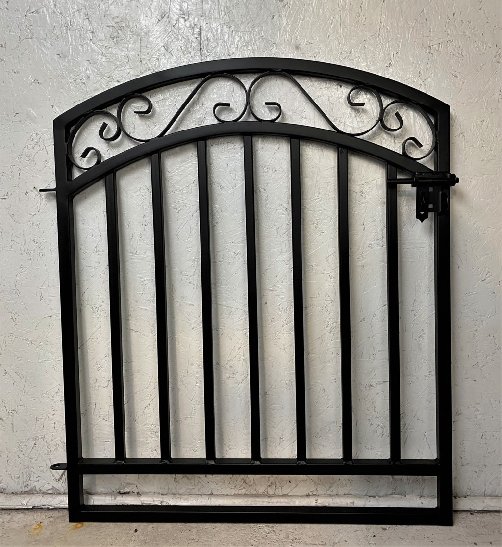 Antique Style Delaney Wrought Iron 3ft Tall Gate