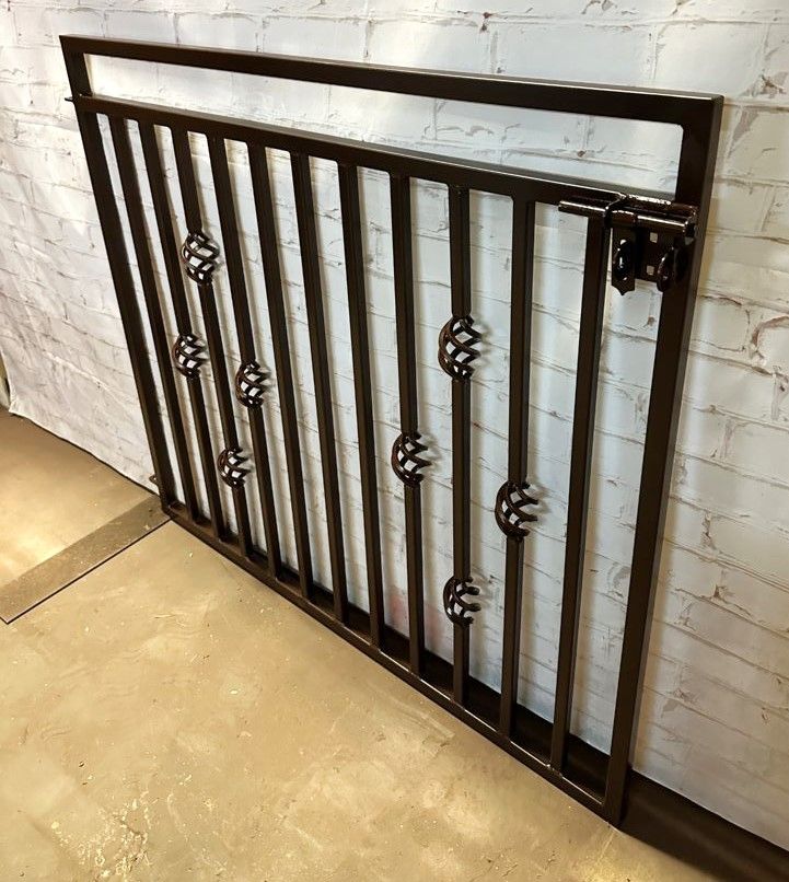 Ariel Hand Made Metal Gate - Home Entry 48"t x 48"w - 56"w