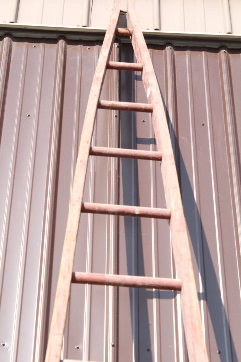 Assorted Narrow at the Top Apple Ladders OUT OF STOCK