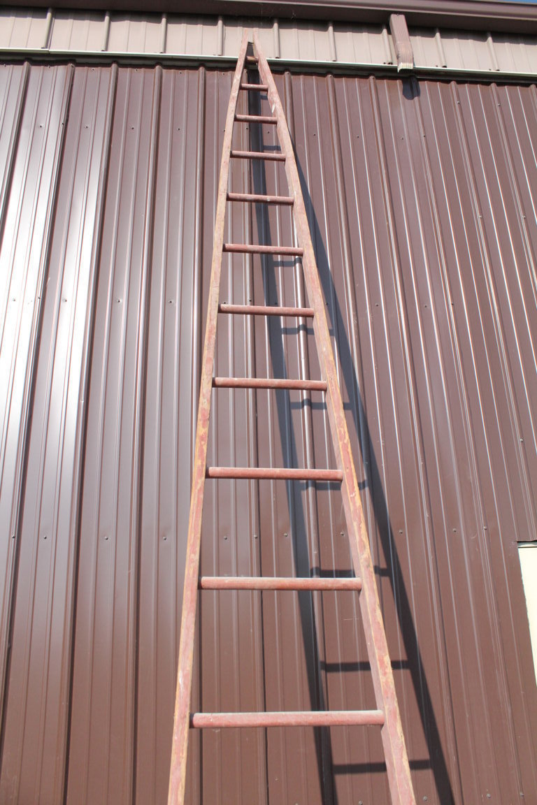 Assorted Narrow at the Top Apple Ladders OUT OF STOCK