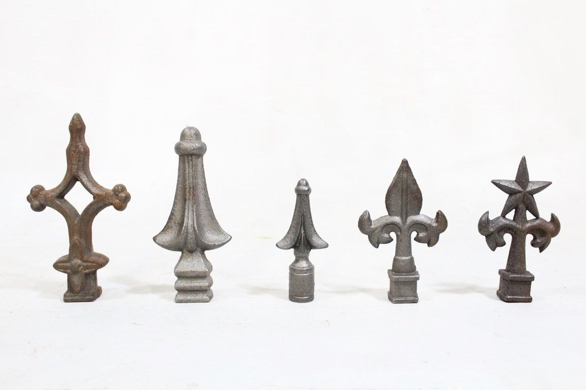 QTY 10 Cast Iron Finials - Historic Restoration Finial