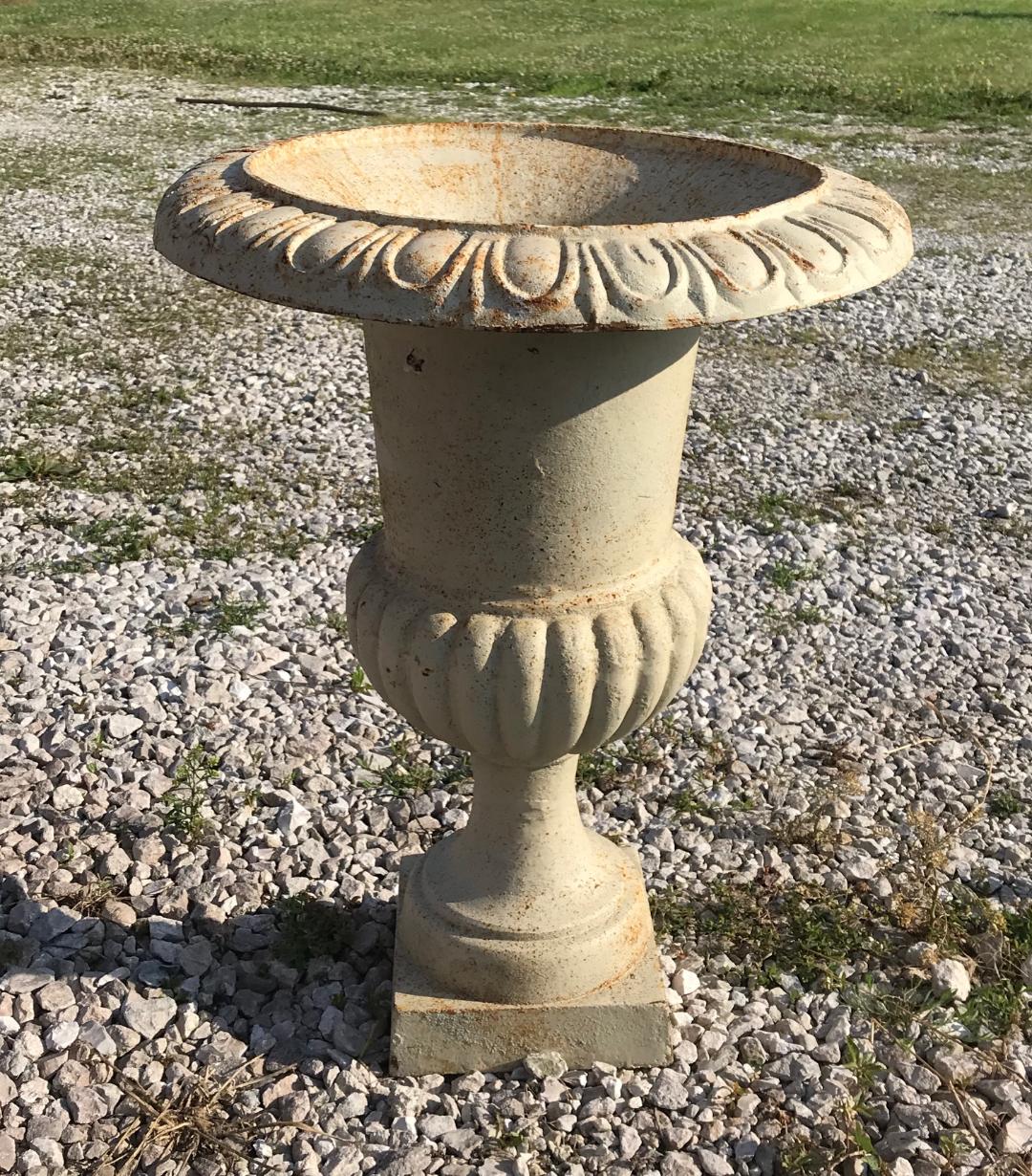 30" Cast Iron Cassandra Urn Decorative Containers