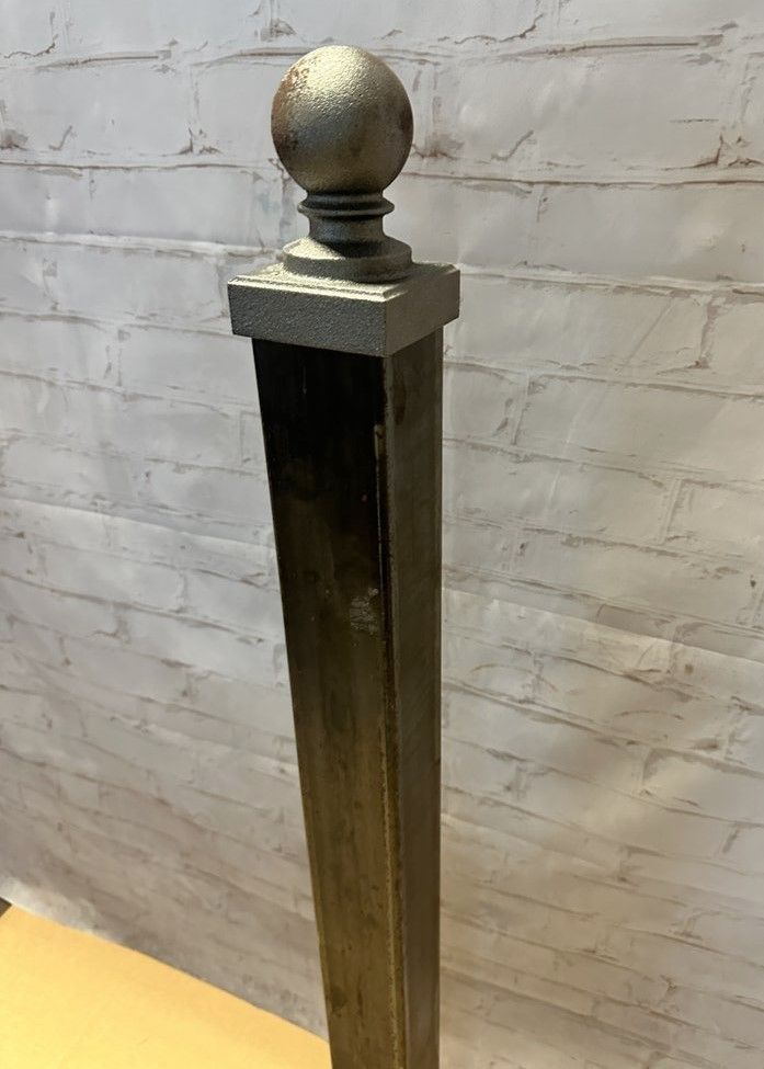 3ft Celtic 3" sq Steel Post For Fence Gates & Driveway Gates