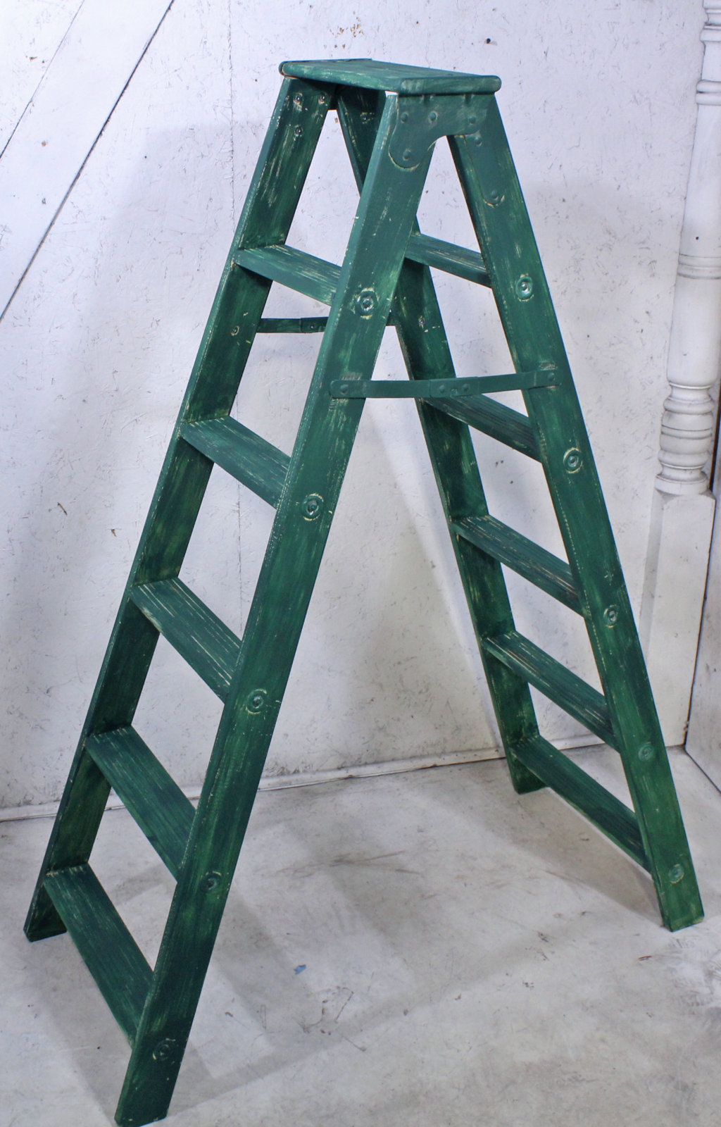 Choose Your Color Double Sided 6 Step Ladder Shelf