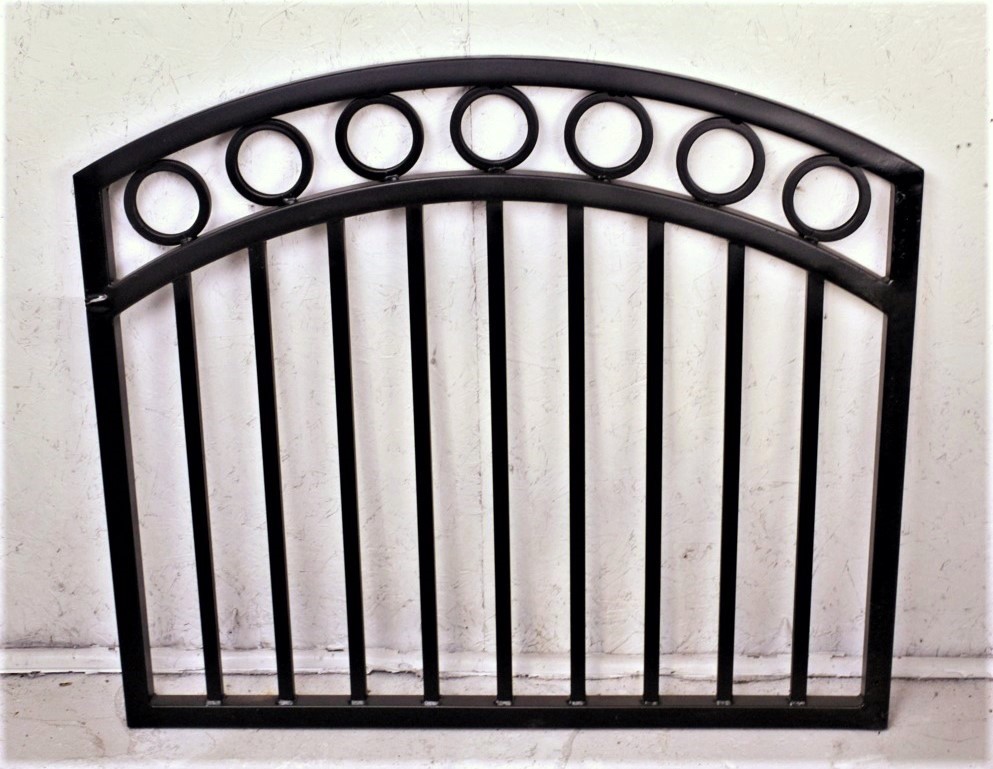 3't x 4'w Custom Made Circle Top Entry Gate
