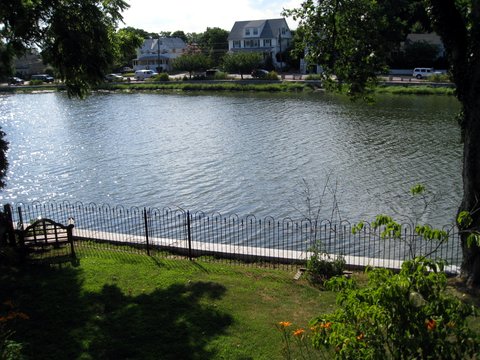 Customer Installing our No-Dig Fencing