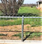 Decorative Galvanized Wire - Double Loop Roll Top Fencing - Double Loop ...