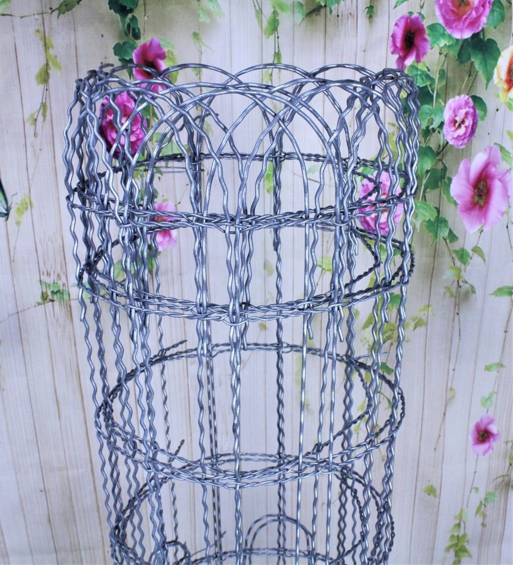 Fence - Decorative Galvanized Wire - Double Loop Roll Top Fencing