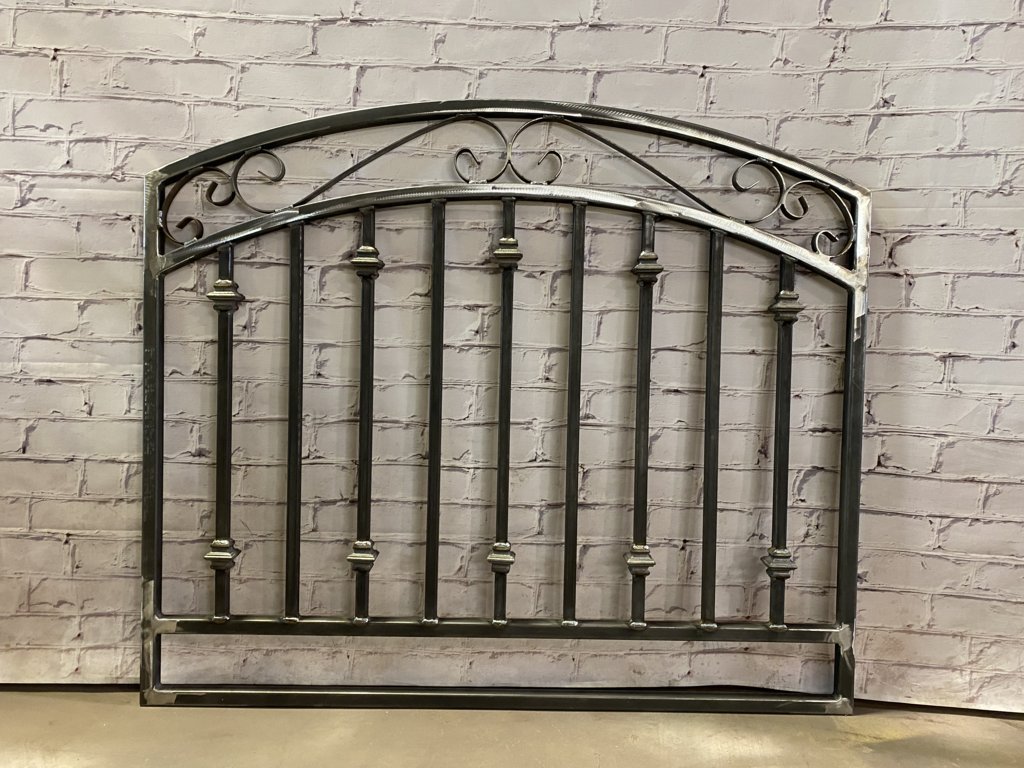 Wrought Iron Delaware Entrance Gate 3ft Tall x 4ft Wide