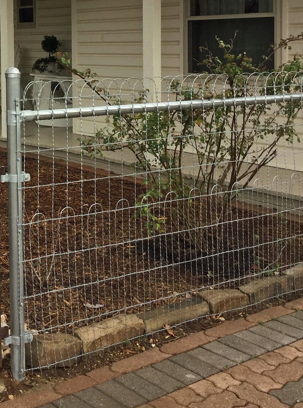 Double Loop Galvanized - 25' Roll x 4' Tall Wire Fence Roll